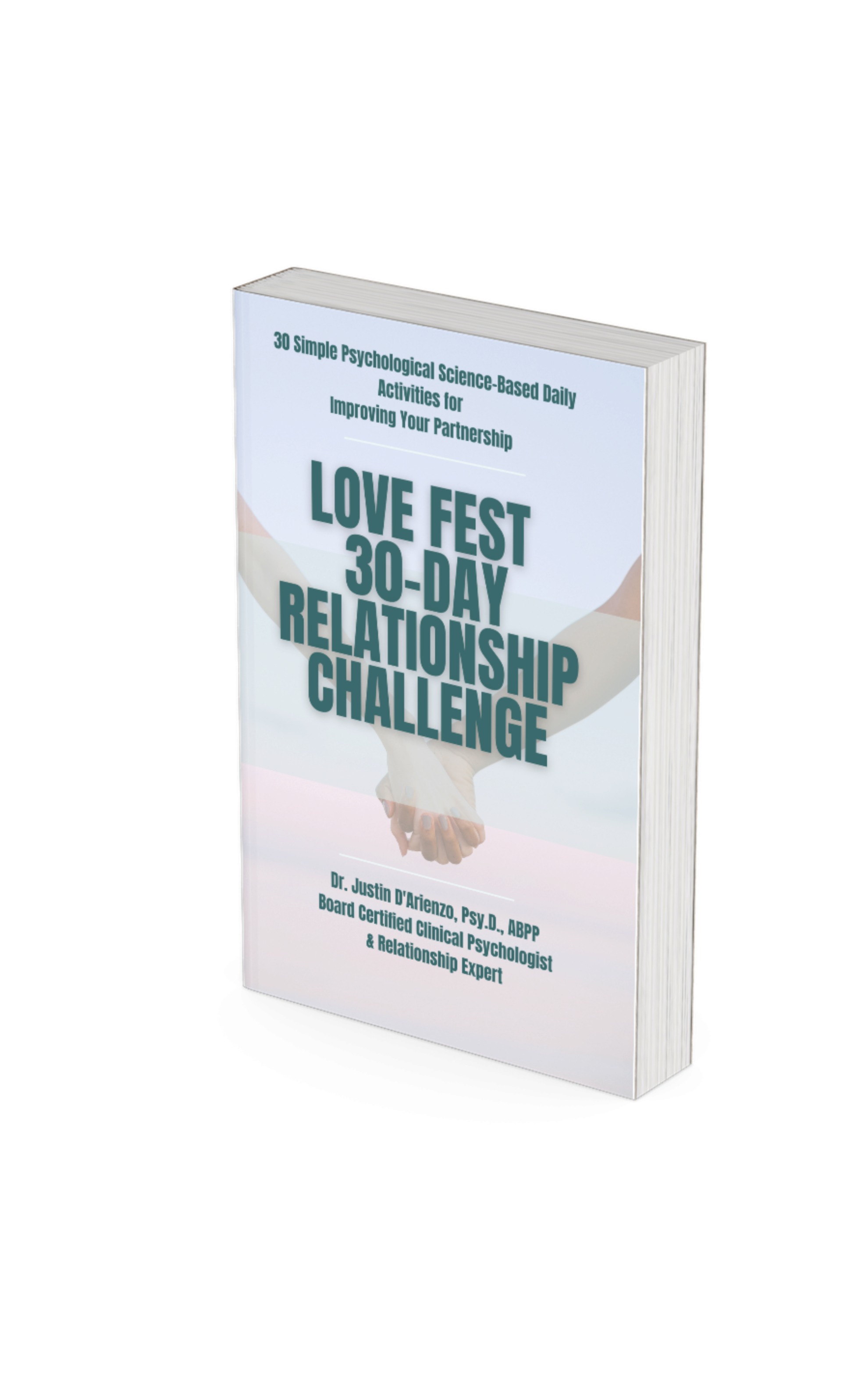 Love Fest 30-Day Relationship Challenge Book - D'Arienzo Psychology