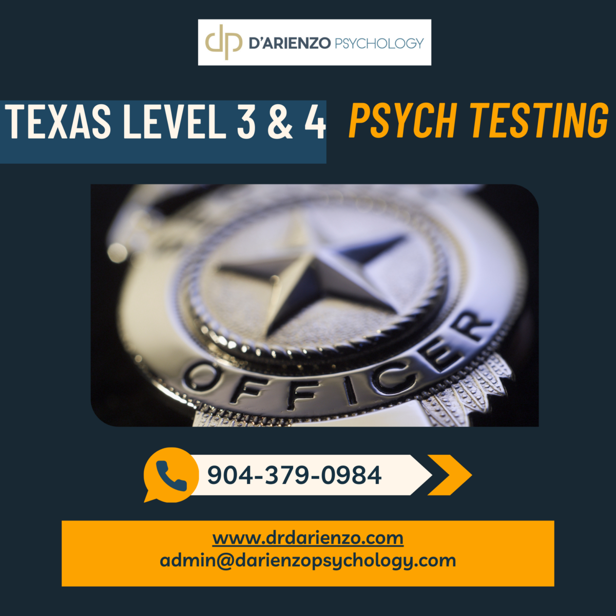 Texas Level 3 CSO MMPI Testing and Psychological Evaluations - D ...